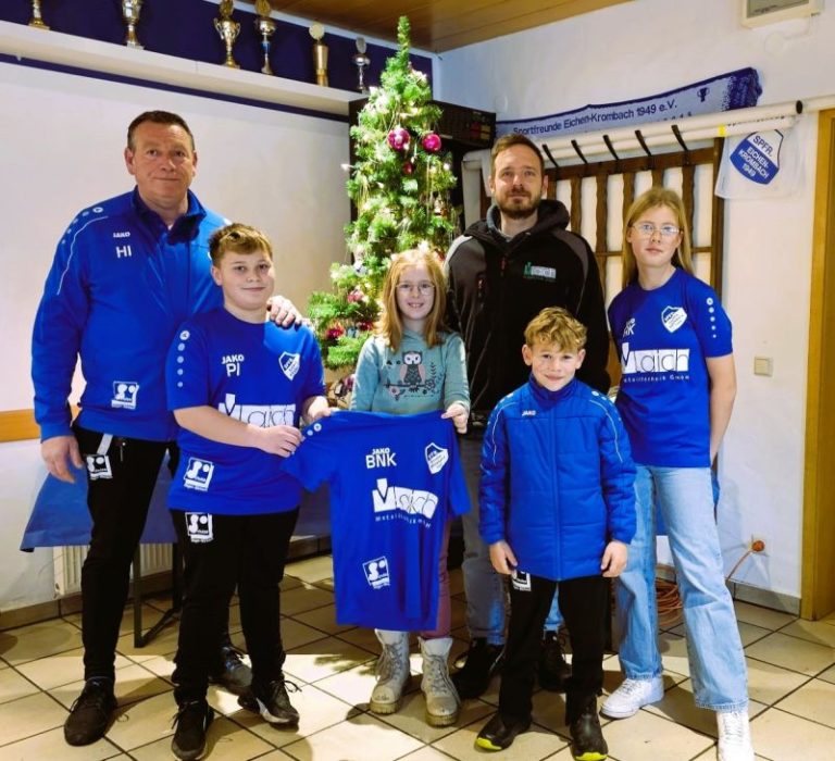 Trikotspende der Firma Laich Metalltechnik an die D-Jugend der ...