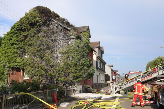 Dreis-Tiefenbach: Großeinsatz an der Siegstraße - begrünte Fassade in ...